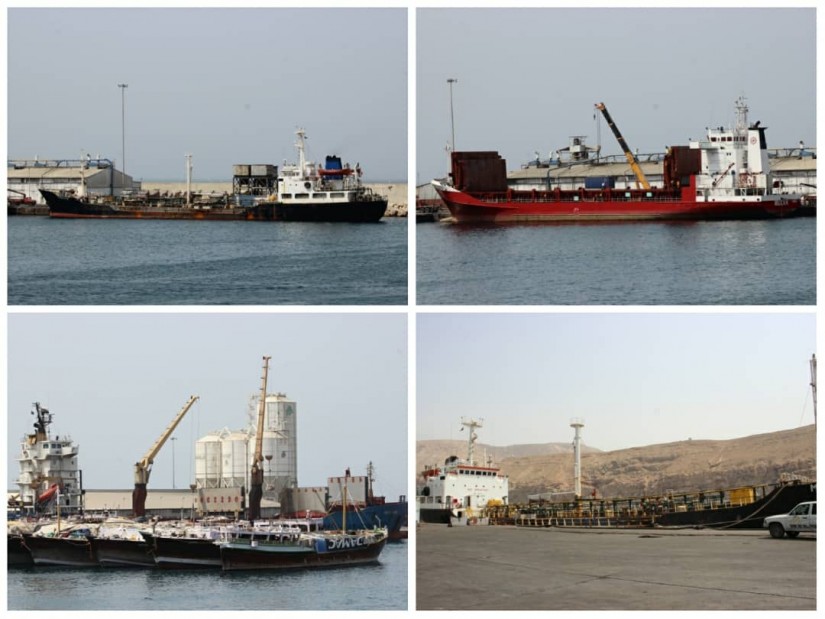 Port of Mukalla activity (May - June » مؤسسة موانئ البحر العربي اليمنية